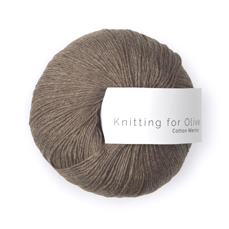 Knitting for Olive COTTON MERINO Mole | Yarn Queen Prague - Vlny a příze