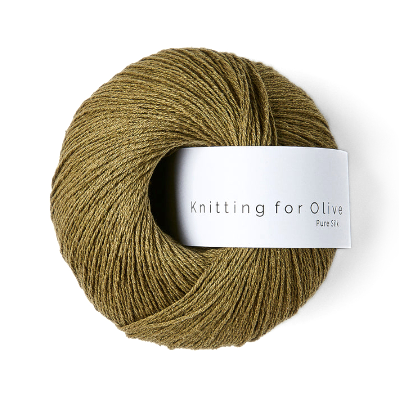 Knitting for Olive PURE SILK Olive | Yarn Queen Prague - Vlny a příze