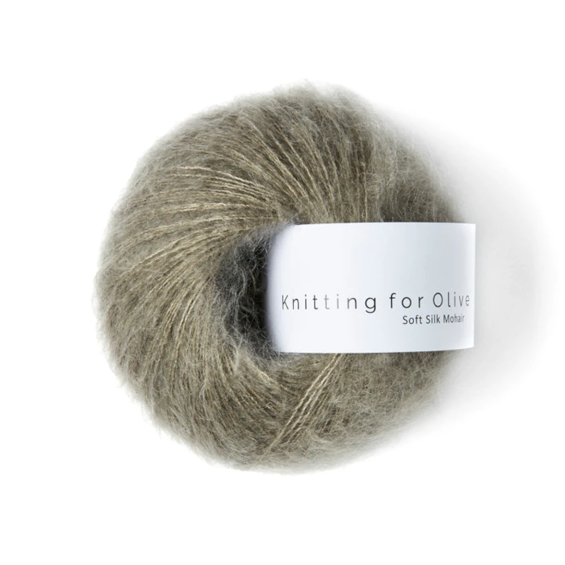 Knitting for Olive SOFT SILK MOHAIR Dusty Moose | Yarn Queen Prague ...