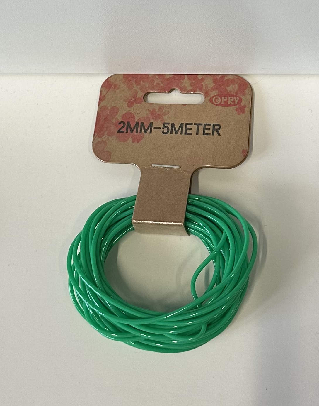 Opry Stitch wire cords 2mm/5m - odkládací lanka zelená | Yarn Queen ...