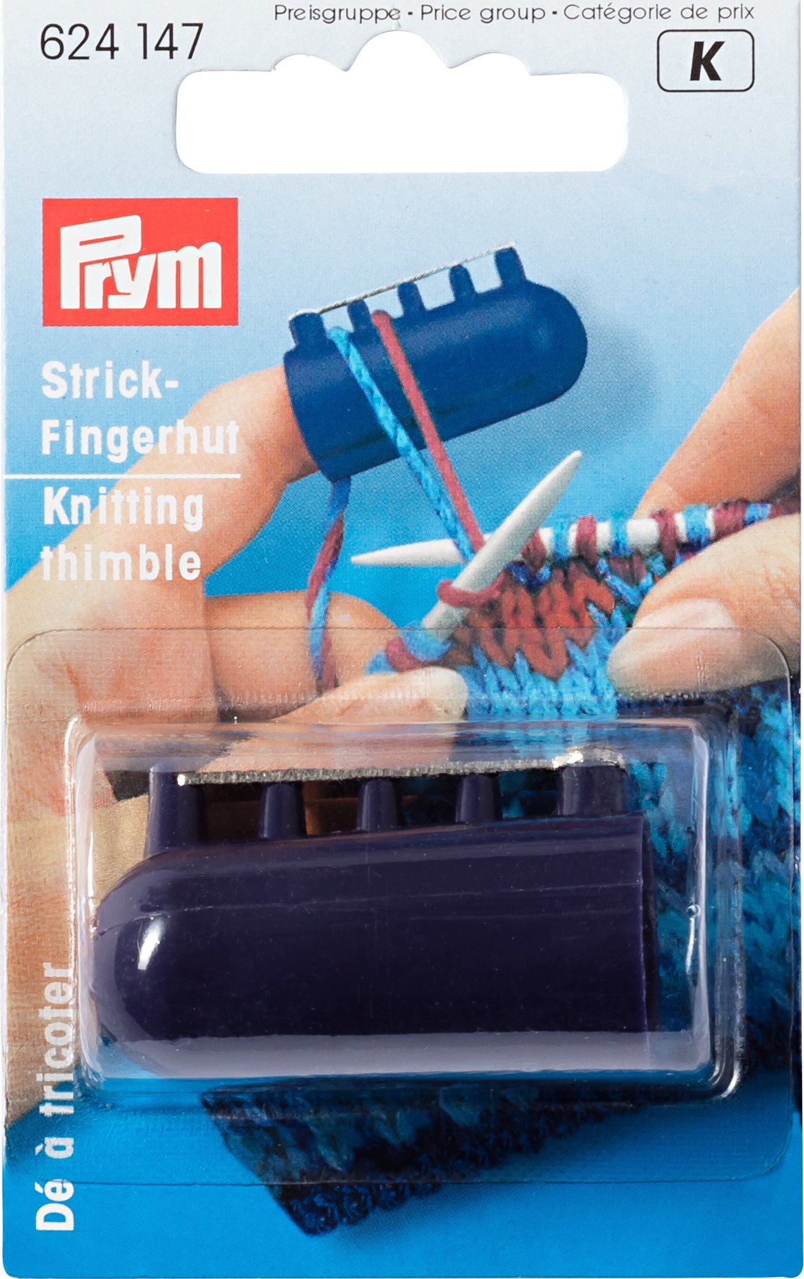 PRYM KNITTING THIMBLE | Yarn Queen Prague - Vlny a příze