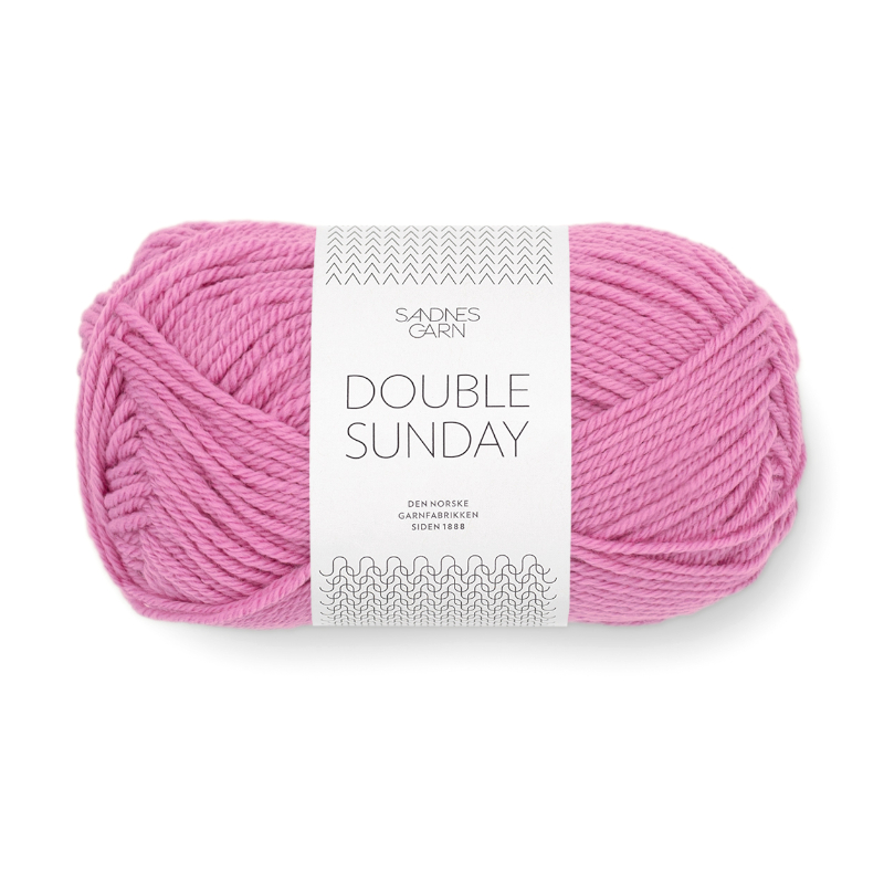 DOUBLE SUNDAY 4626 Shocking Pink | Yarn Queen Prague - Vlny a příze